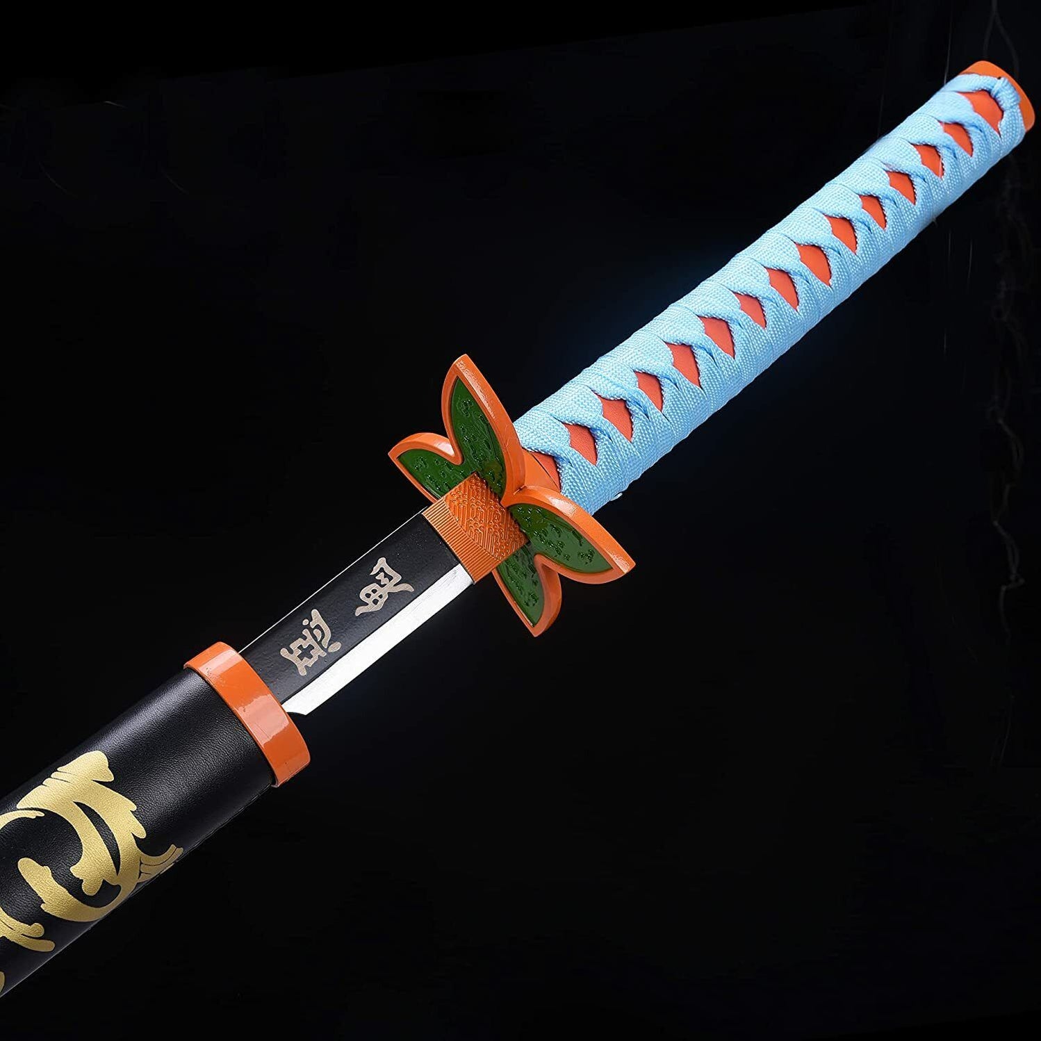 41" Metal Demon Slayer Kochou Shinobu Samurai Sword Katana Series Anim — Kinstore